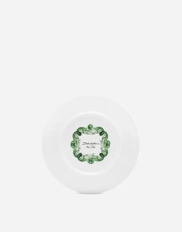 Dolce & Gabbana Set 2 Porcelain Dessert Plates - Multicolor