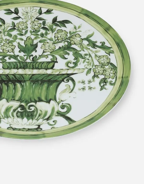 Dolce & Gabbana Porcelain Charger Plate - Multicolor
