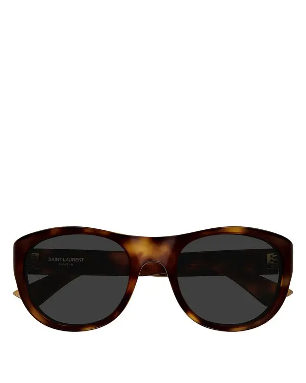 Saint Laurent Maxime Round Sunglasses - Avana
