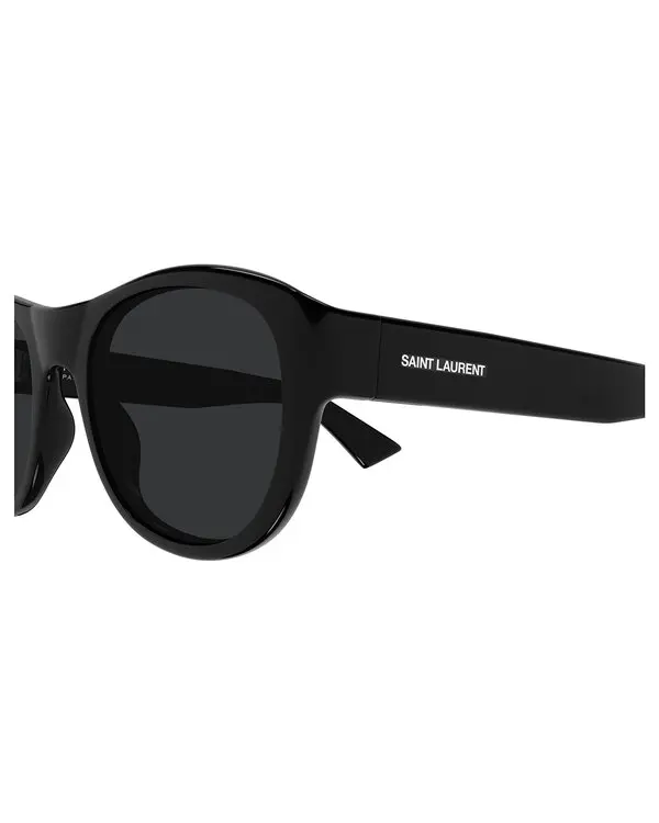 Saint Laurent Maxime Round Sunglasses