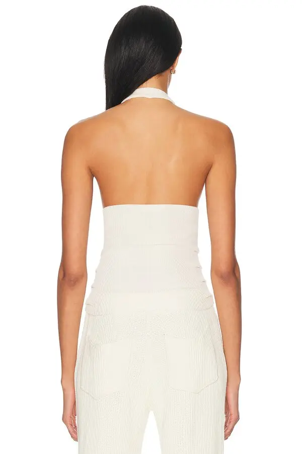 AYA MUSE Knit Halter Top