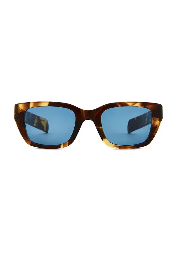 Bottega Veneta Acetate Sunglasses - Havana & Blue