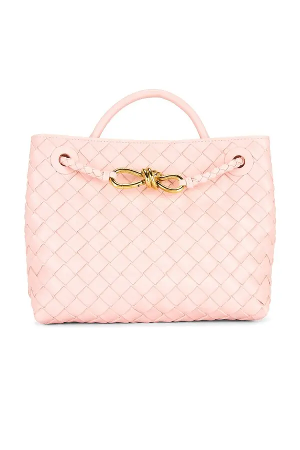 Bottega Veneta Small Andiamo Bag - Rose & Muse Brass