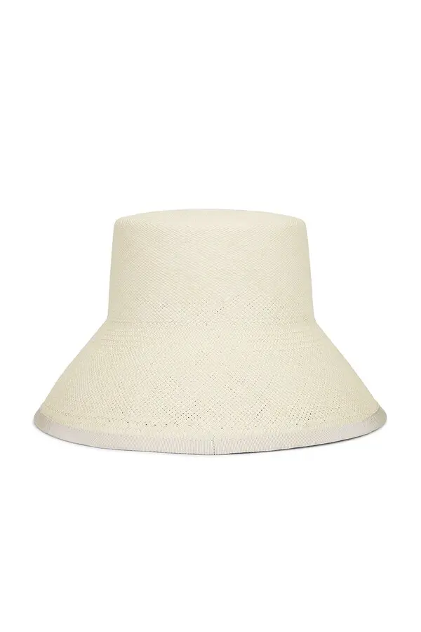 Valentino Garavani V Logo Signature Bucket Hat - Naturale  Rosso  Verde  & Antique Brass