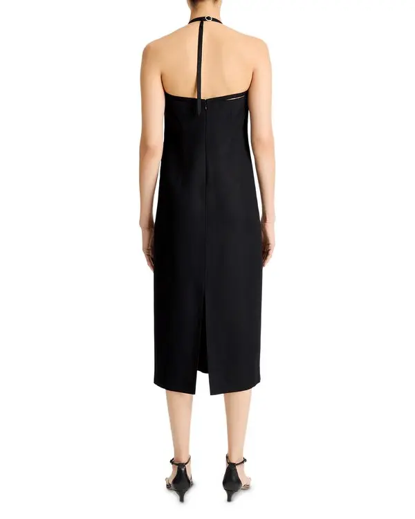 Vince Apron Halter Midi Dress