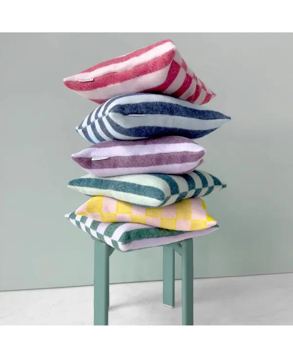 MAISON DEUX Candy Wrap Cushion Cover, 1.65" L X 1.65" W - Lilac