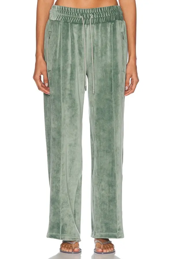 PRISCAVERA Velour Track Pant