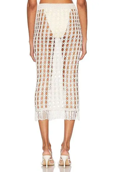 Calle Del Mar Crochet Skirt