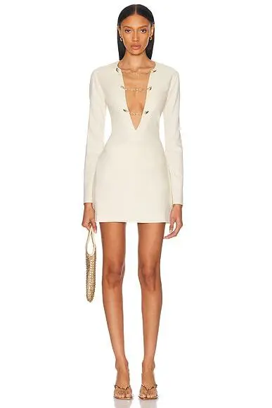 SHANI SHEMER Soraya Mini Kaftan Dress