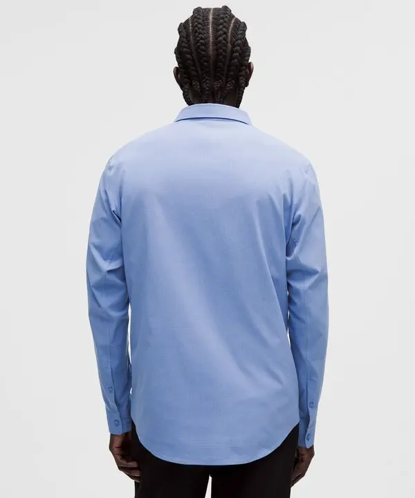 Lululemon Airing Easy Long-sleeve Shirt - Prep Blue
