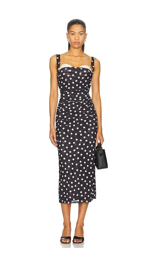 Lpa Carla Midi Dress - Black