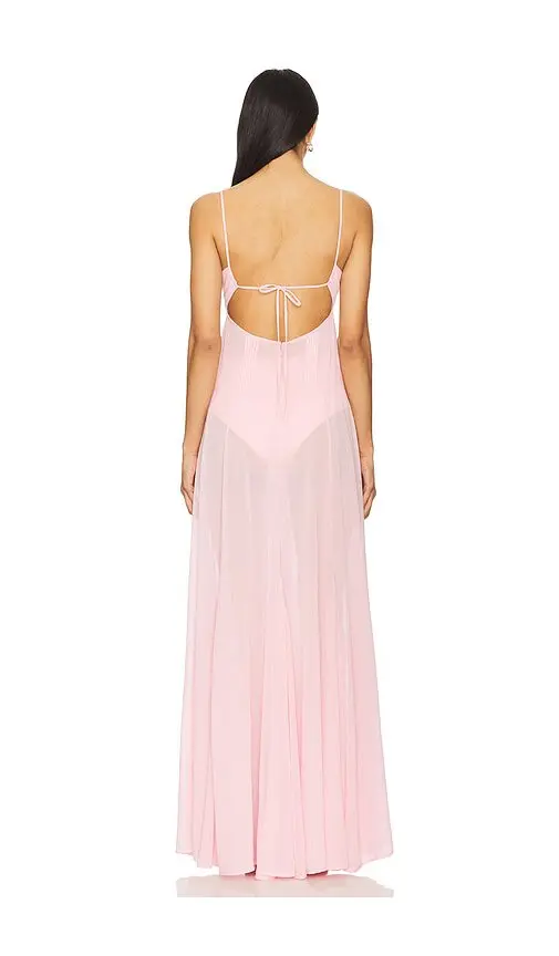 CAMILA COELHO Dia Maxi Dress - Pink