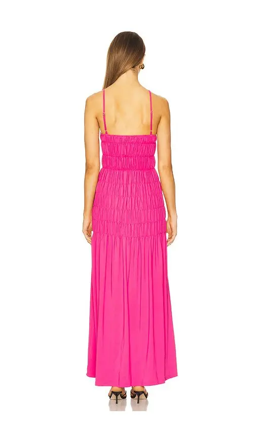SNDYS. Ingrid Maxi Dress - Pink