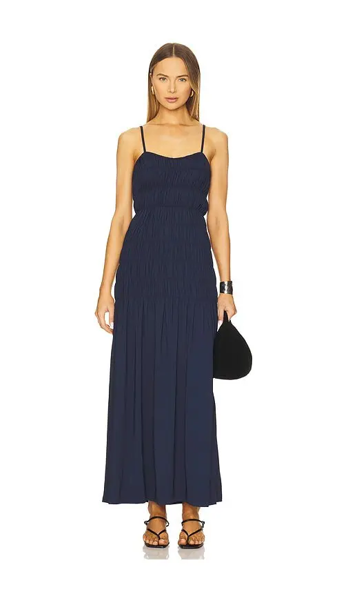 SNDYS. Ingrid Maxi Dress - Navy