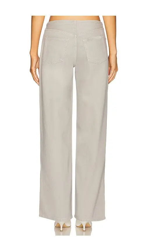 Still Here Cool Wide Leg Jeans - Light Grey