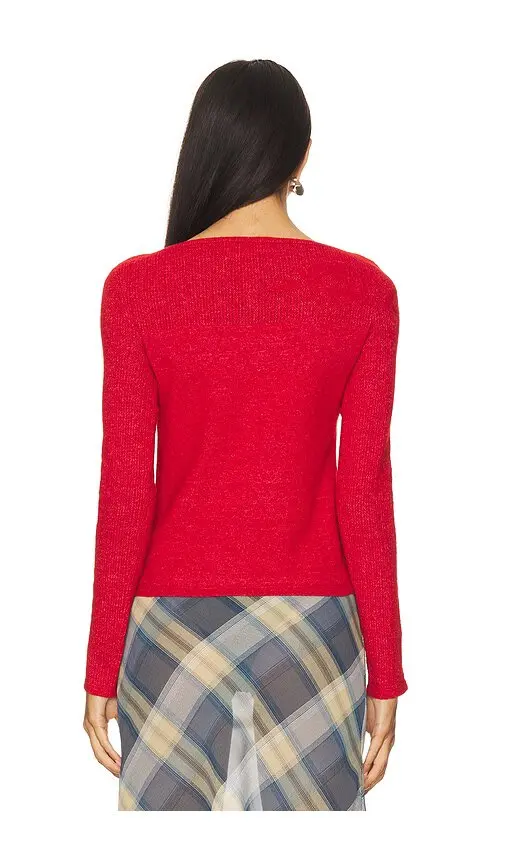PEACHY DEN The Claudine Top