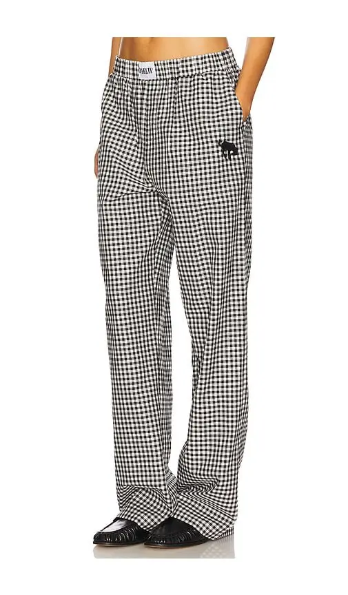 DARLIN Gingham Pant In . Also