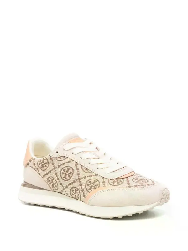 Tory Burch T-monogram Destiny Trainers - Neutrals