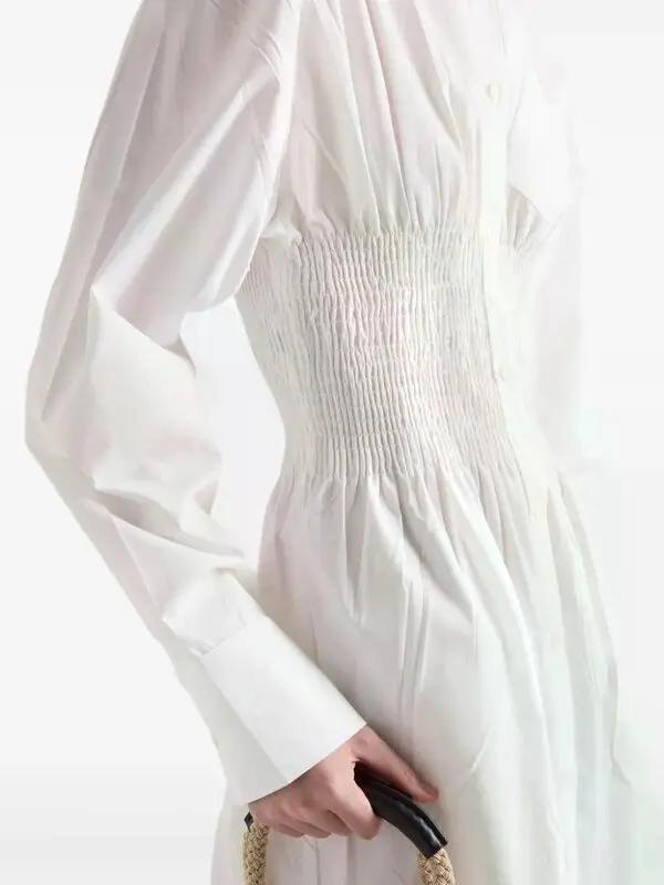 Prada Cotton Mini Shirtdress