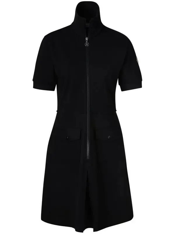Moncler Polo Mini Dress - Black