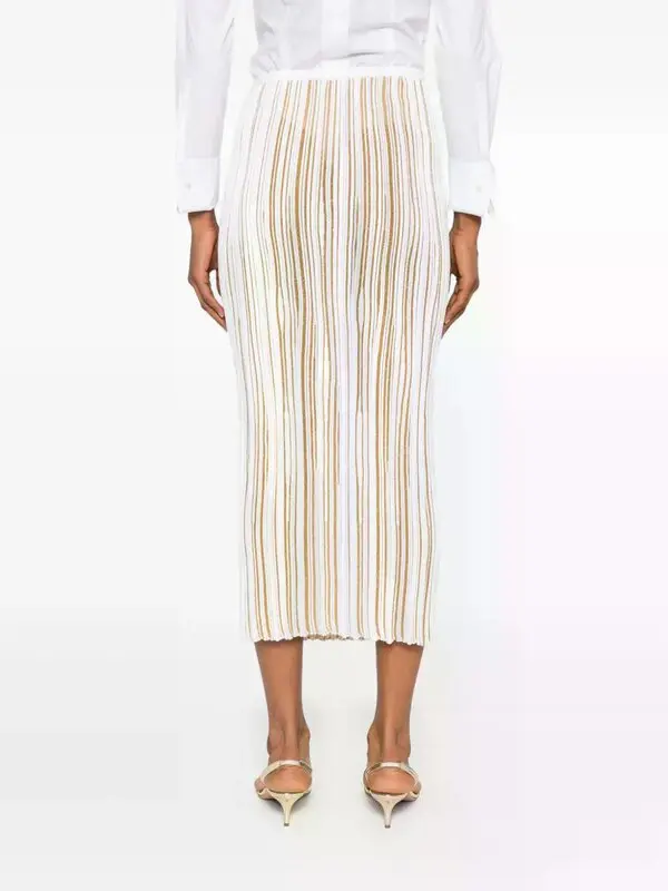 Giambattista Valli Midi Ribbed Skirt