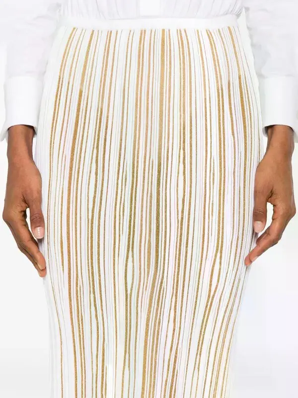 Giambattista Valli Midi Ribbed Skirt