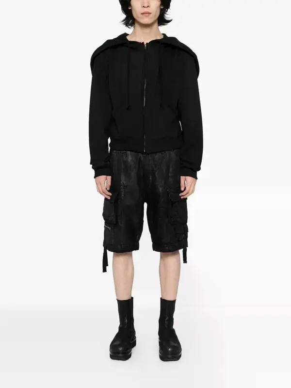P.L.N. Leather Shorts