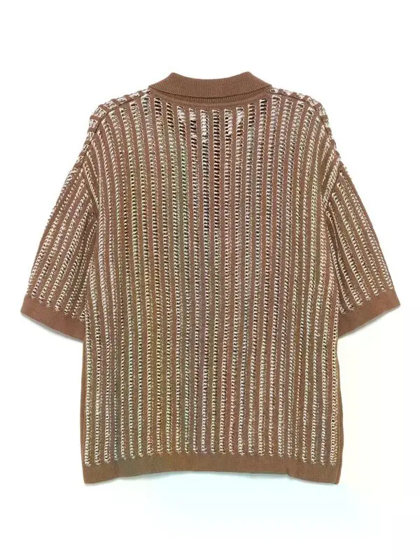FENG CHEN WANG Crochet-knit Shirt