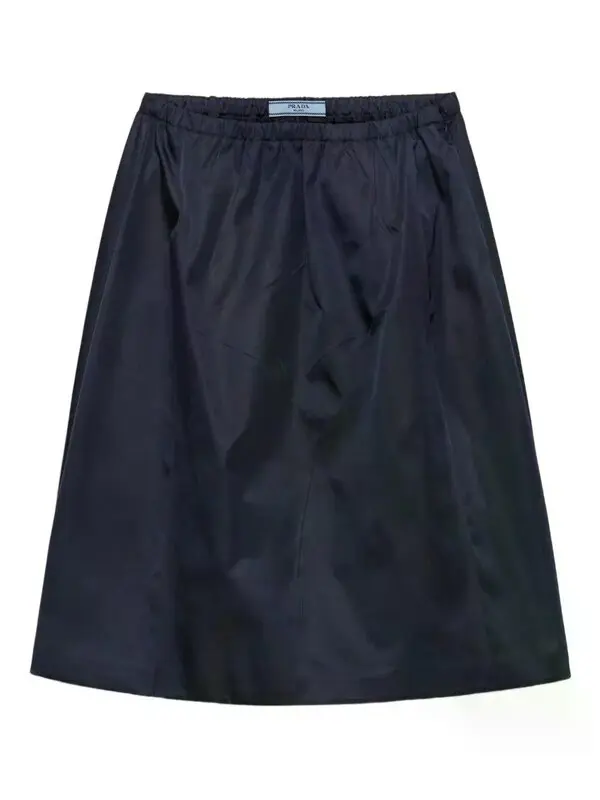 Prada Pleated Midi Skirt