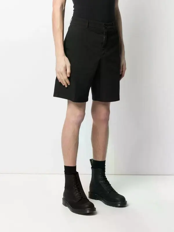 DEPARTMENT 5 Button-up Bermuda Shorts - Black