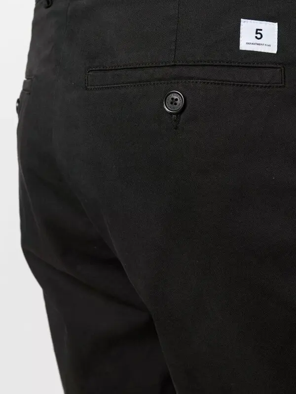DEPARTMENT 5 Button-up Bermuda Shorts - Black