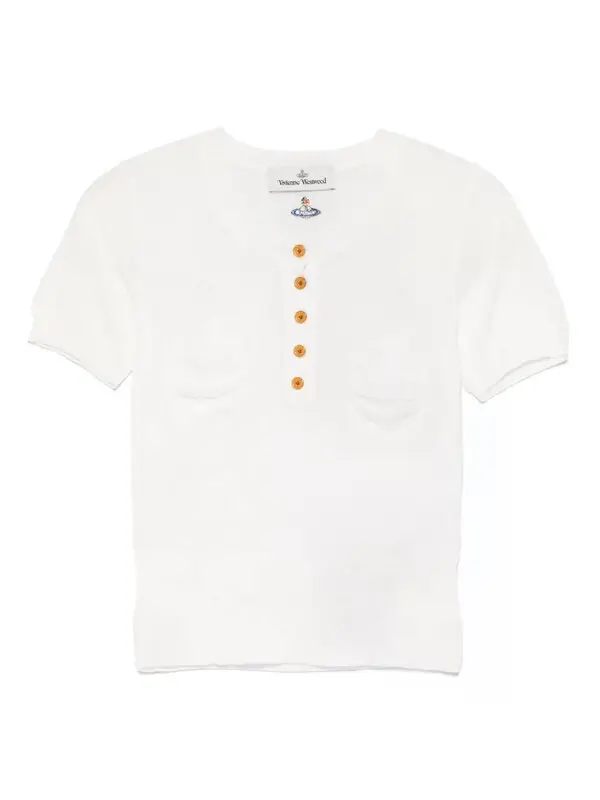 VIVIENNE WESTWOOD Tit Top - White
