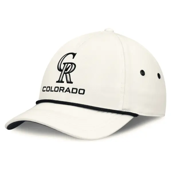 Nike Colorado Rockies Club Mlb Adjustable Cap - White