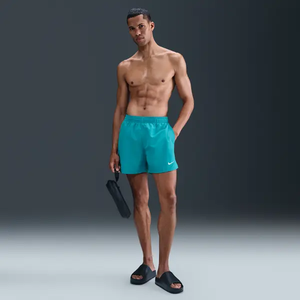 Nike Swim Breaker 5" Brief-lined Volley Shorts - Green