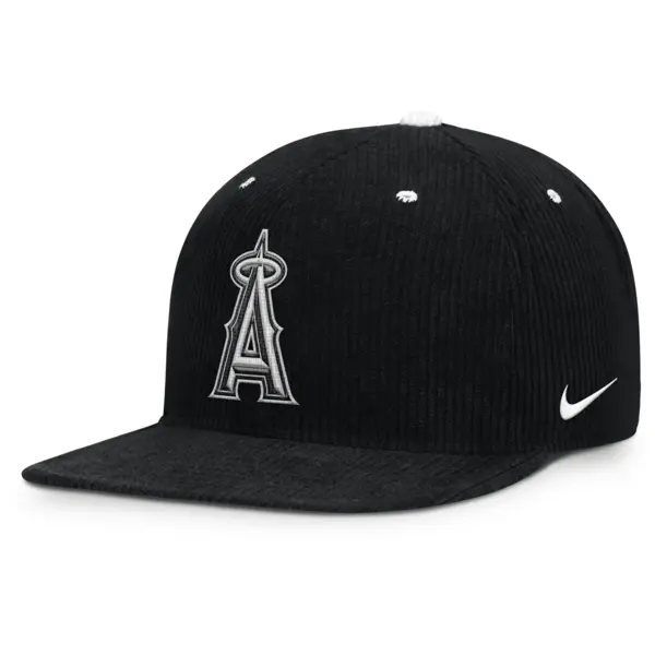 Nike Los Angeles Angels Pro Mlb Adjustable Hat - Black