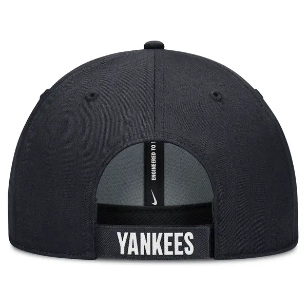 Nike New York Yankees Club Dri-fit Mlb Adjustable Hat - White