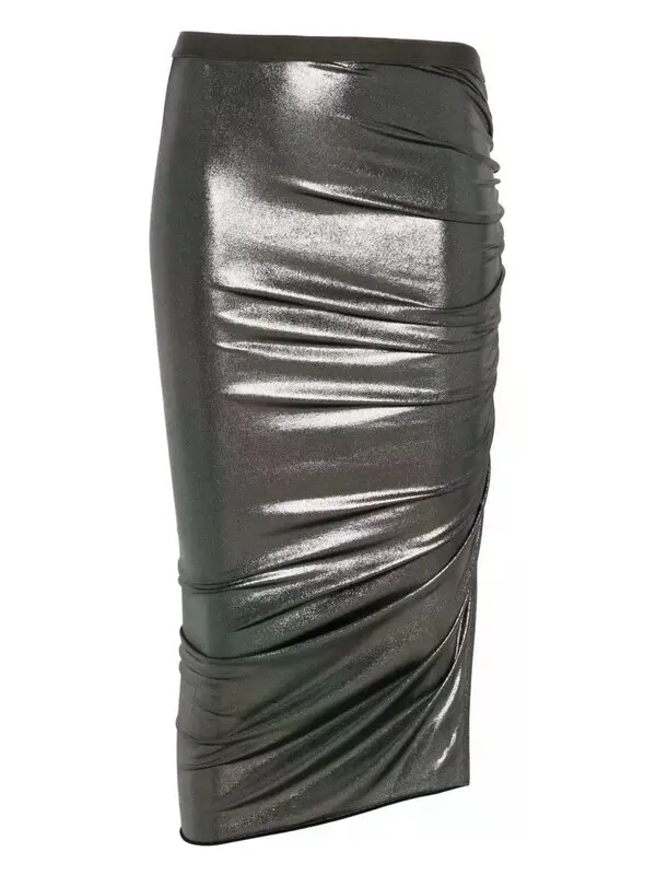 Rick Owens Svita Midi Skirt - Grey