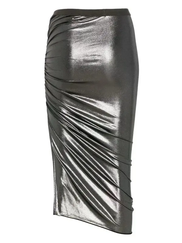 Rick Owens Svita Midi Skirt - Grey
