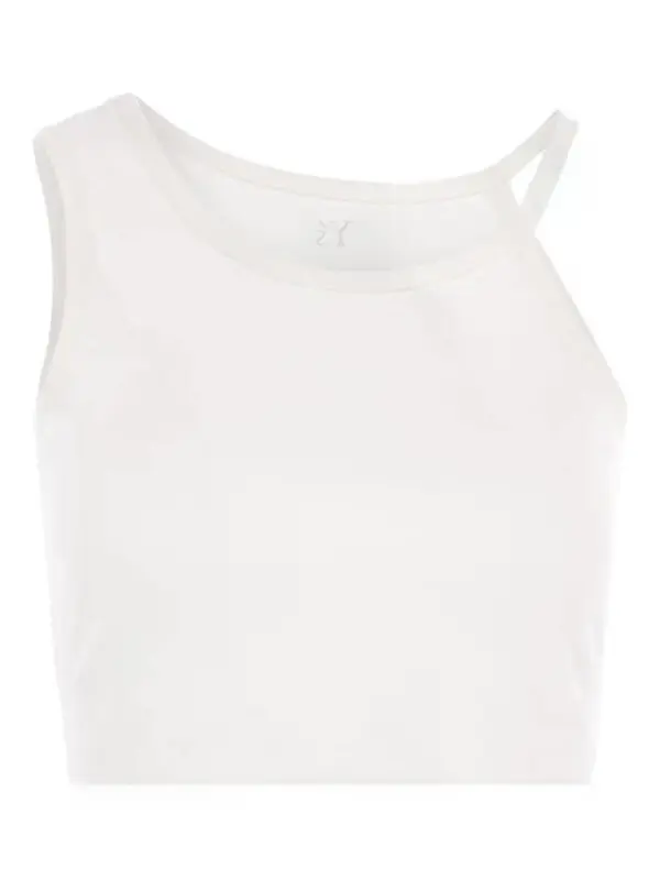 Y’s Cropped Tank Top - White