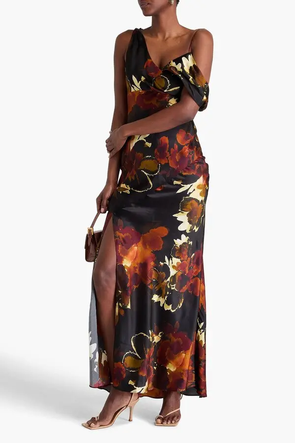 Nicholas Spaghetti Strap Evening Dresses | Editorialist