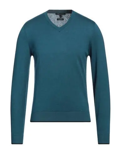 Armani Exchange V-neck Long-sleeve Sweater - Green