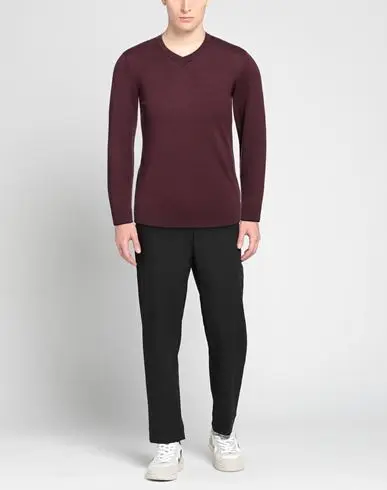Armani Exchange V-neck Long-sleeve Sweater - Red