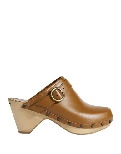 Isabel Marant Étoile Leather Clogs With Studs - Beige