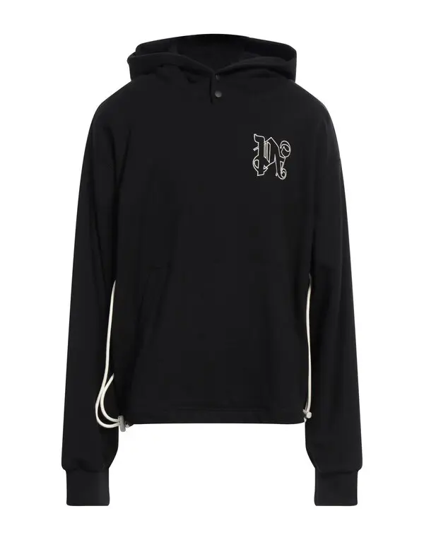 Palm Angels Hooded Sweatshirt With Embroidered Logo
