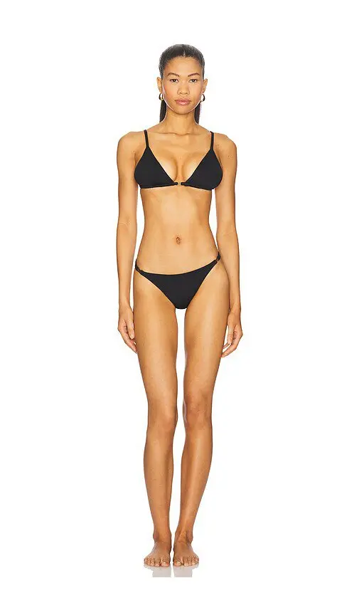 ANINE BING Bellamy Bikini Bottom - Black