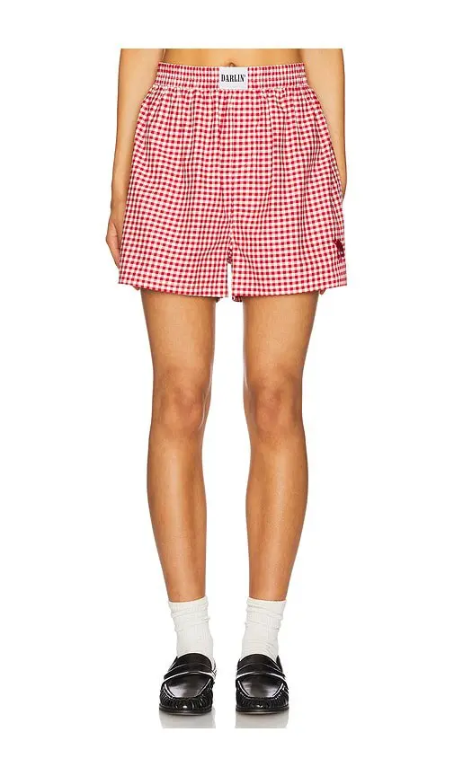 DARLIN Gingham Short