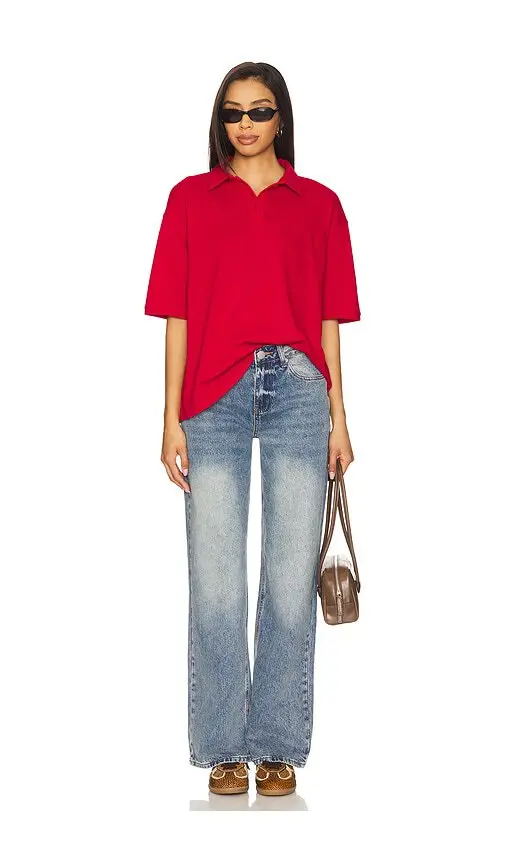 LOVERS AND FRIENDS Tara Polo Top