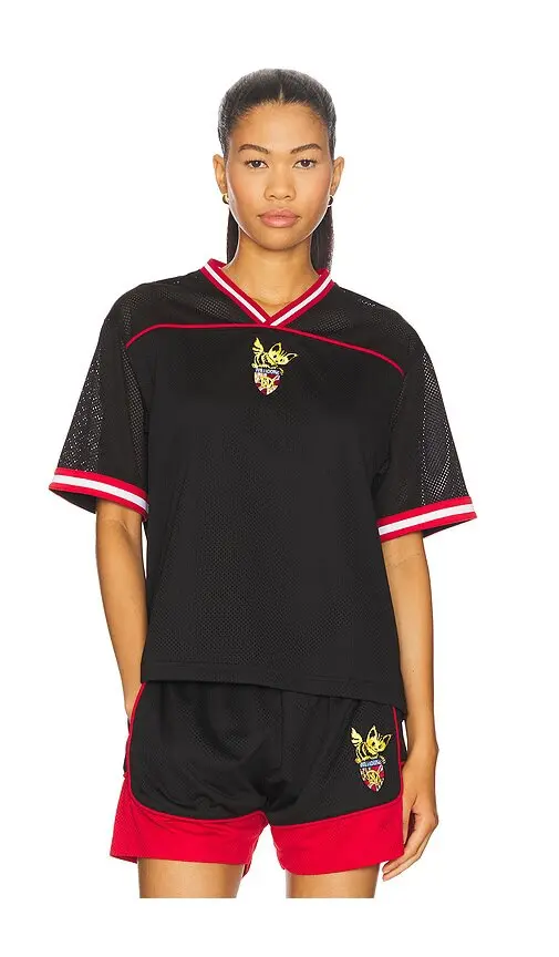 We11Done Mesh Track T-shirt