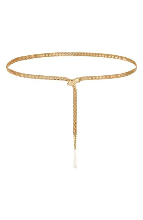 Ettika Minimalist Chain Belt - Gold