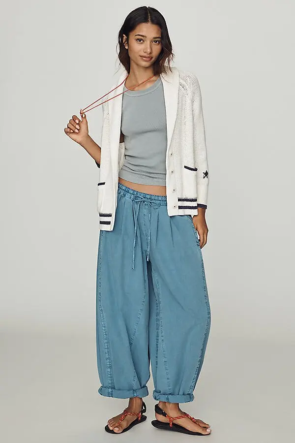 Maeve Lawson American Flag Cardigan